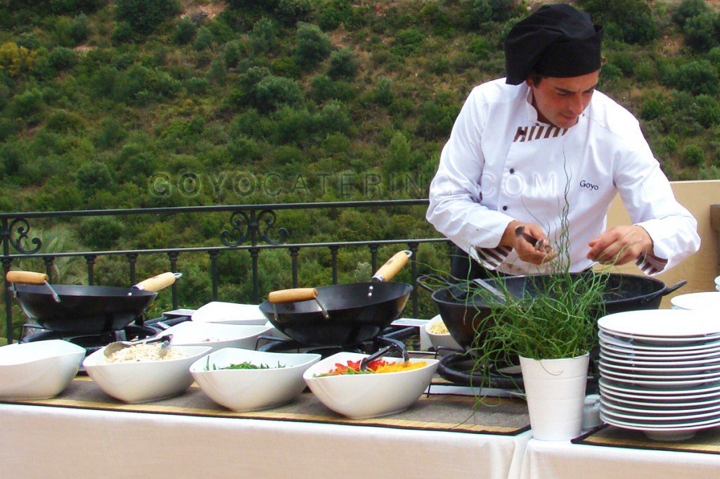 ¿Buffet Show Cooking o Evento servido? - Goyo Catering